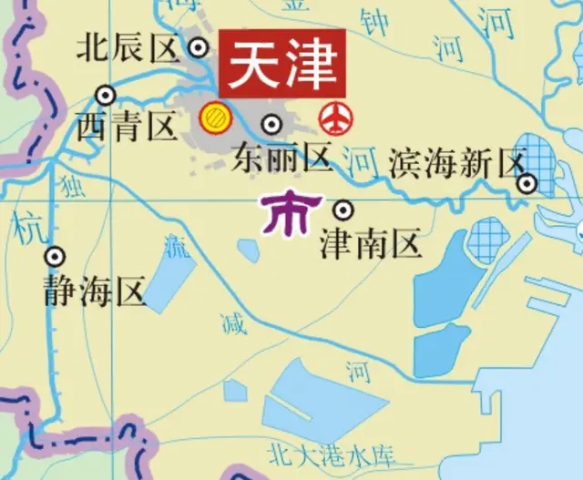 The historical evolution and administrative division of Jinnan District ...