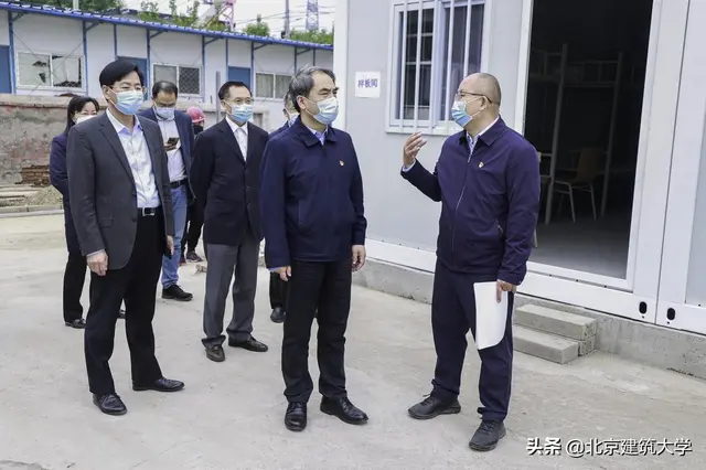 On May 10, Li Junfeng, secretary of the school party committee, led a ...