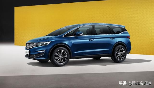 New car | 6-seater MPV is better than SUV? Geely Jiaji platinum model ...