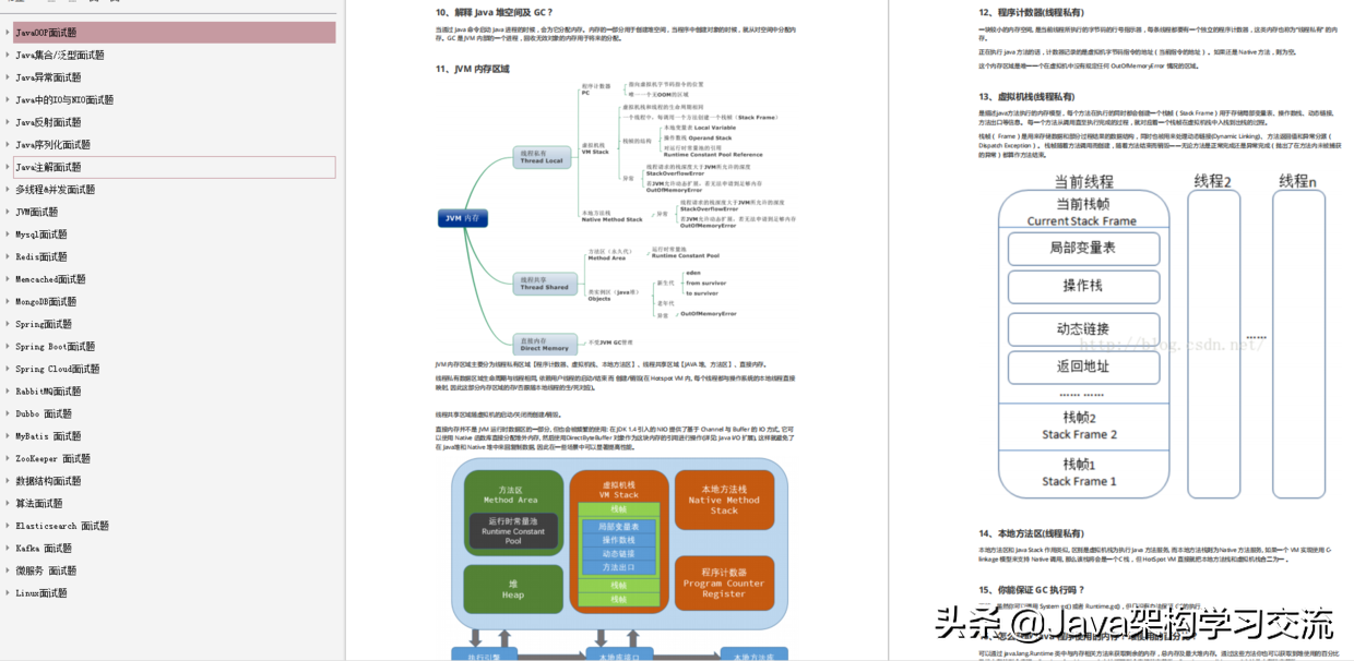 这套Github上40K+star面试笔记，可以帮你搞定95%以上的Java面试 - 脉脉