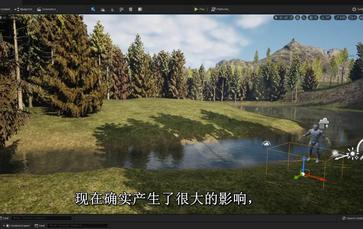 ue5创新世界(3A级）地编教程 - CG港-官网入口